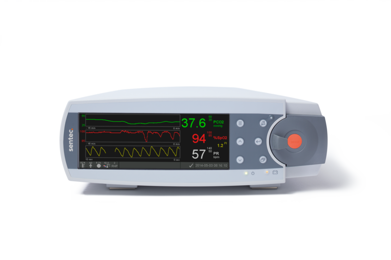Transcutaneous Monitor Sentec - McArthur Medical Sales Inc.