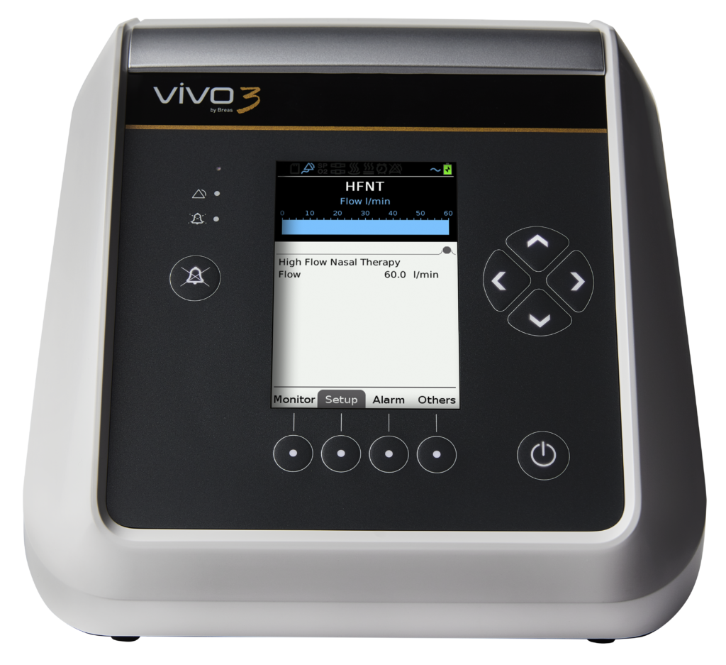 Vivo 3 BiPap with HFOT Breas - McArthur Medical Sales Inc.